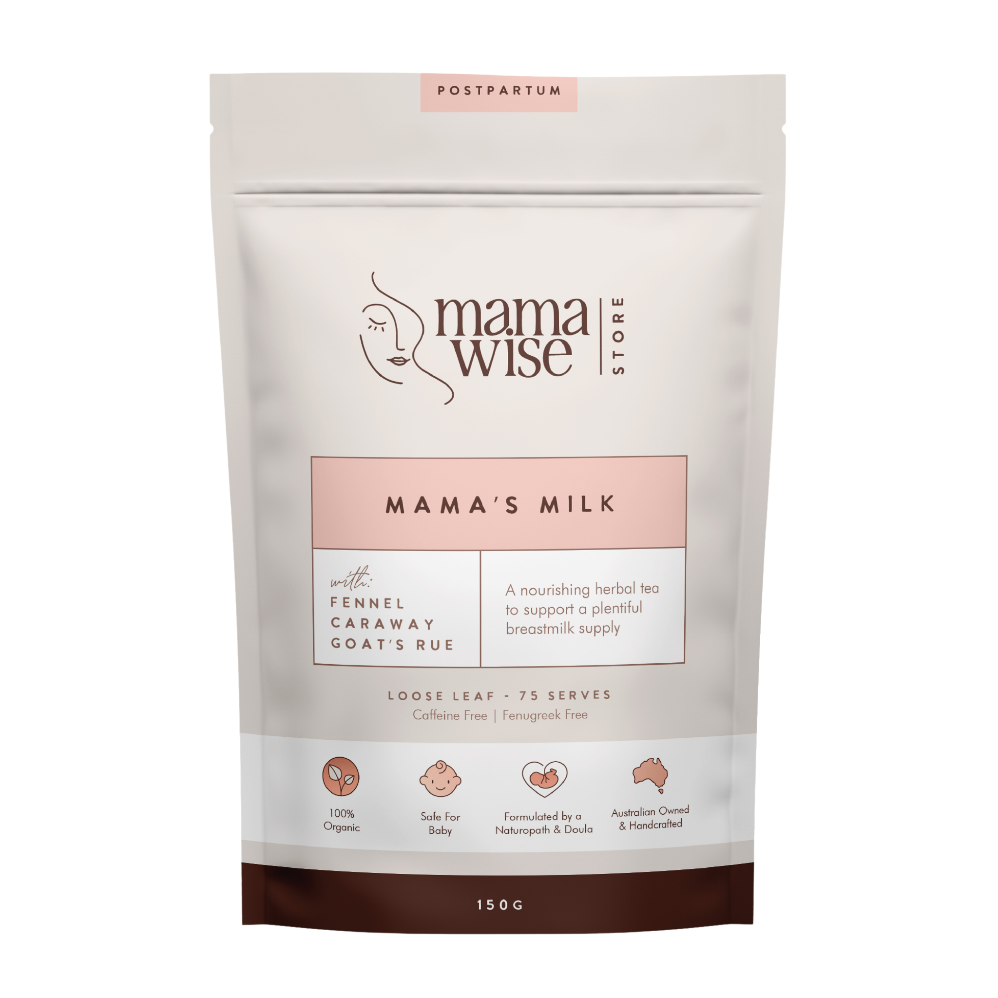 Mama's Milk - Herbal Tea for Breastfeeding Mamas – The Mamawise Store