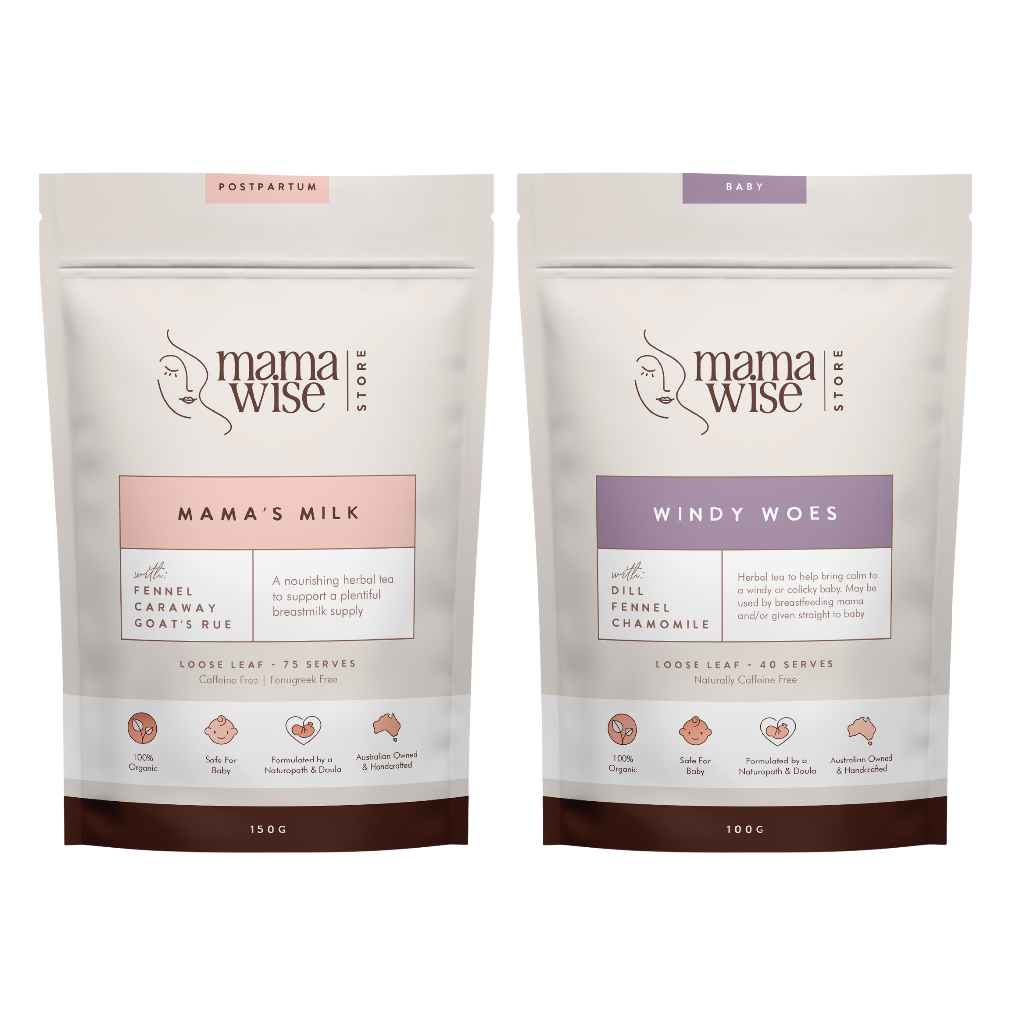 Mama's Milk - Herbal Tea for Breastfeeding Mamas – The Mamawise Store